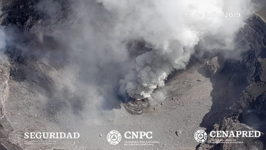 Popocatepetl: Neuer Lavadom - Vulkane Net Newsblog