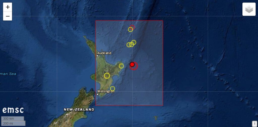 Erdbeben-Update 04.03.21: Neuseeland - Vulkane Net Newsblog