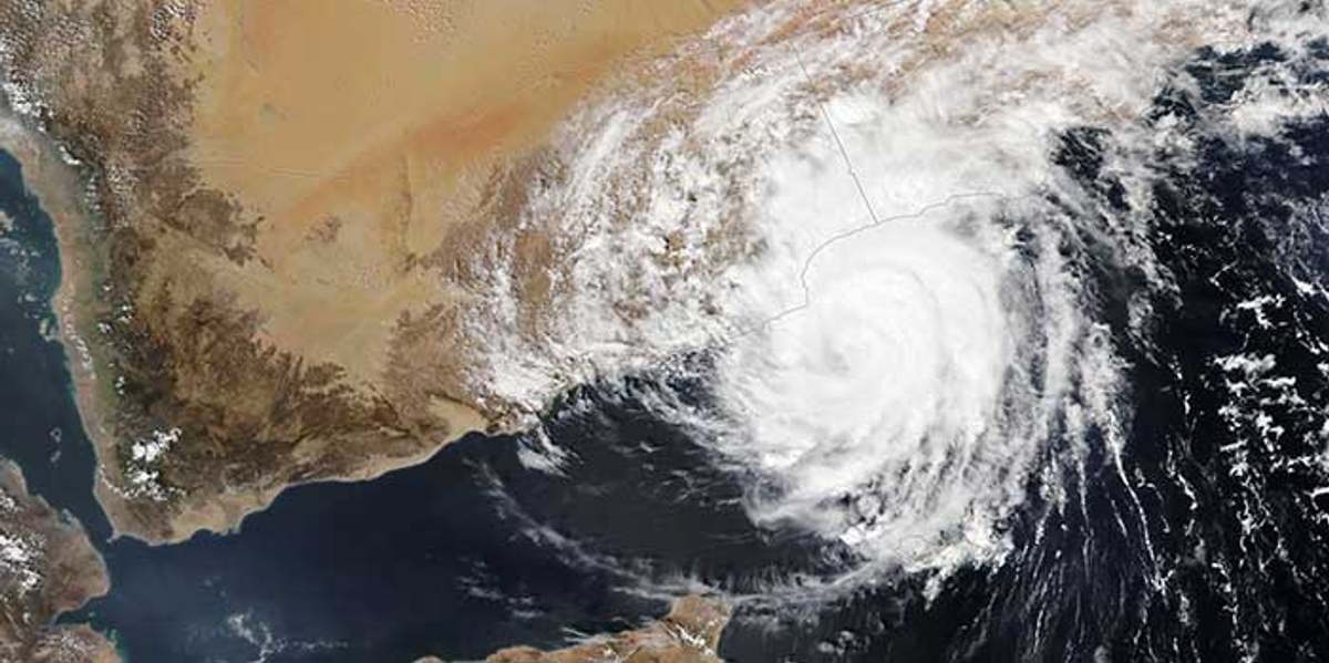 Zyklon trifft Jemen - News vom 24.10.23 - Vulkane Net Newsblog