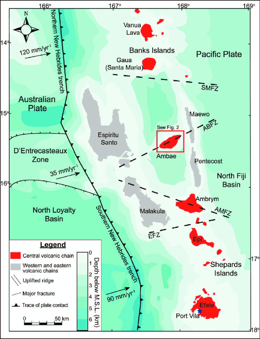Vanuatu: Starkes Erdbeben nahe Vulkaninsel - Vulkane Net Newsblog