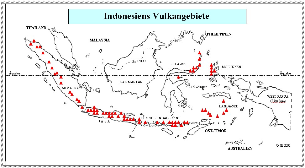 Karte: Indonesien